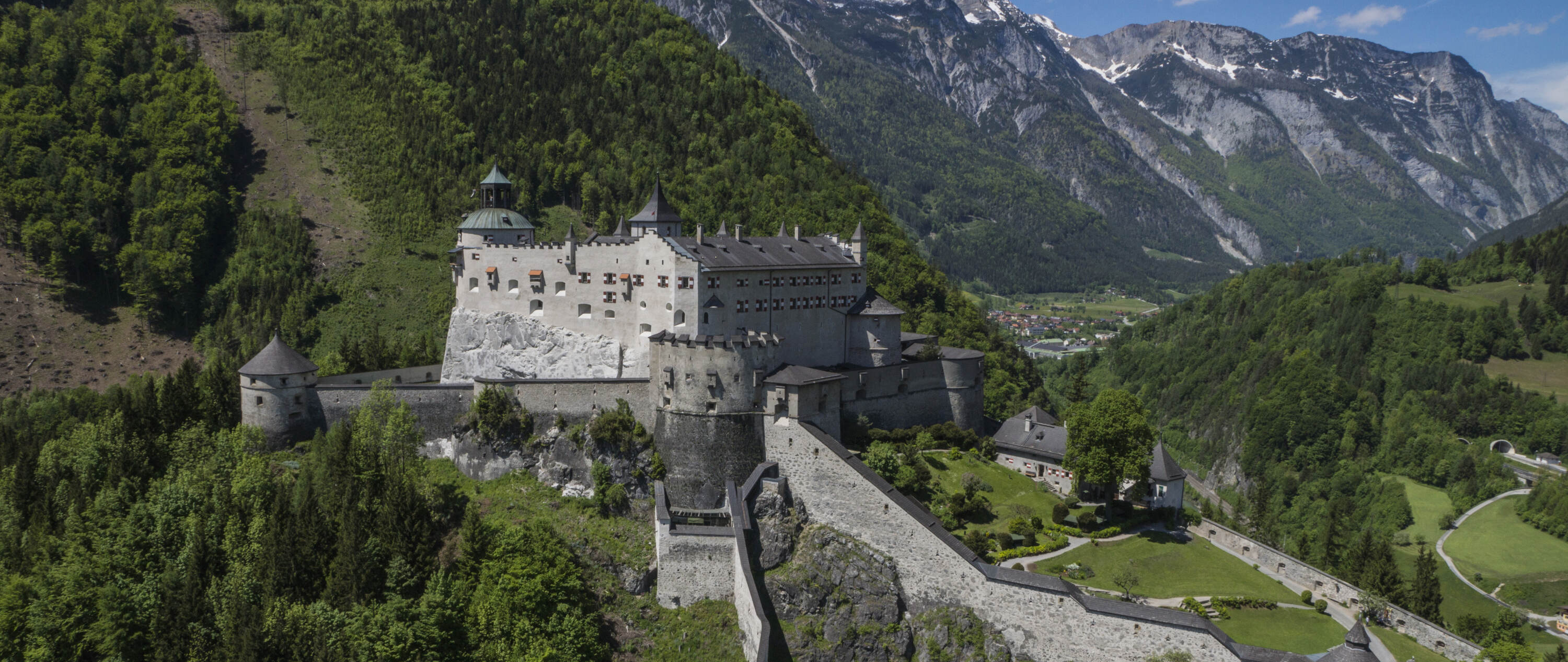 The four famous castles in Salzburg city