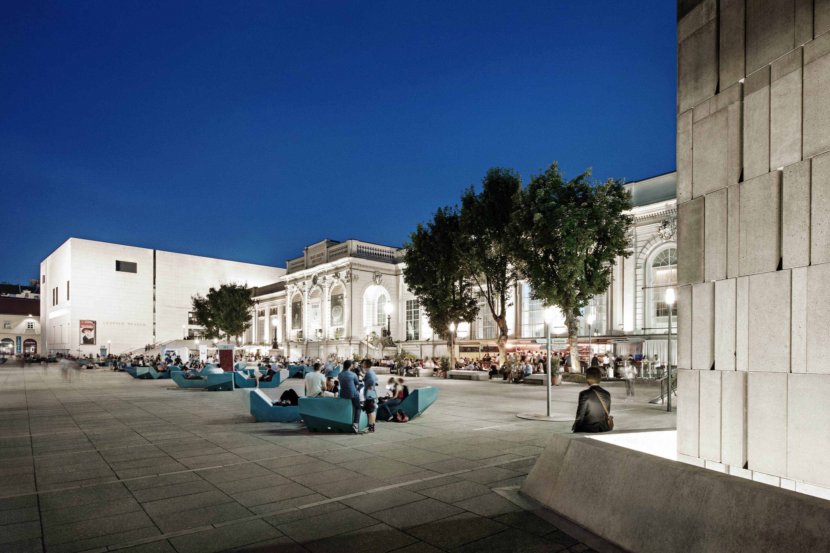 MuseumsQuartier - Modern Museum Scene Vienna