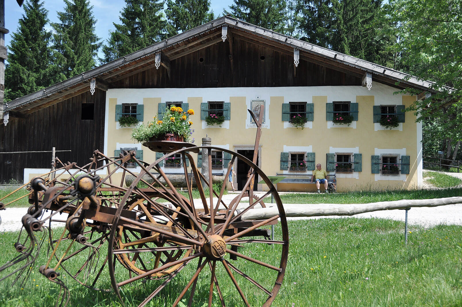Das Freilichtmuseum in Großgmain nahe Salzburg