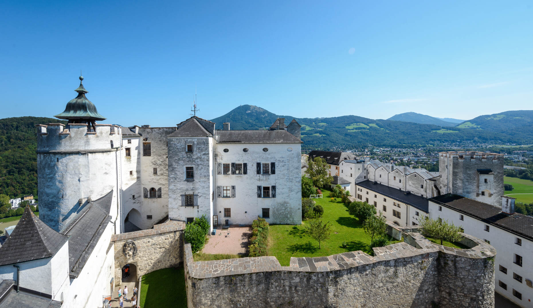 Fortress Hohensalzburg - landmark and sight of Salzburg