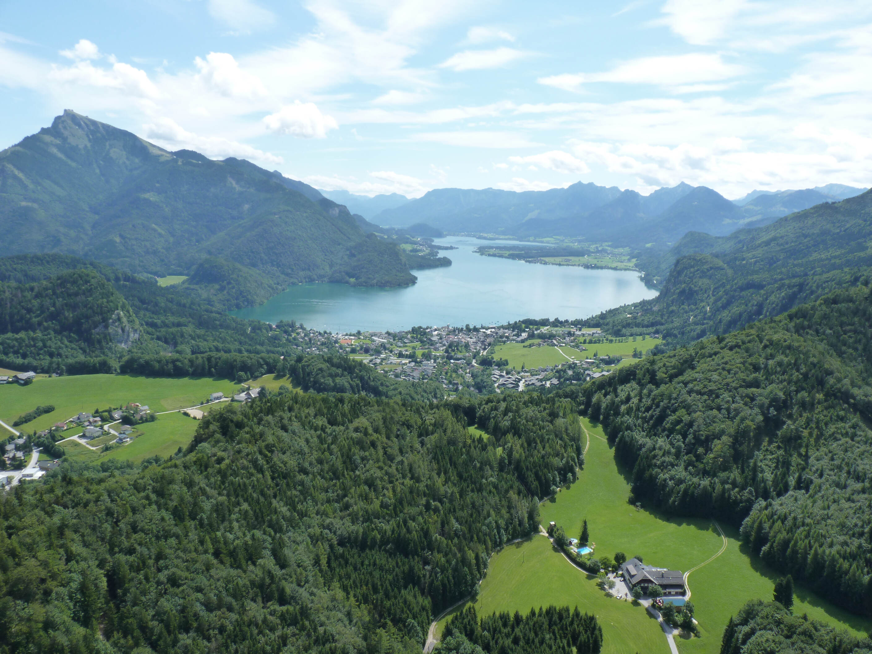 St. Gilgen am Wolfgangsee im Salzkammergut