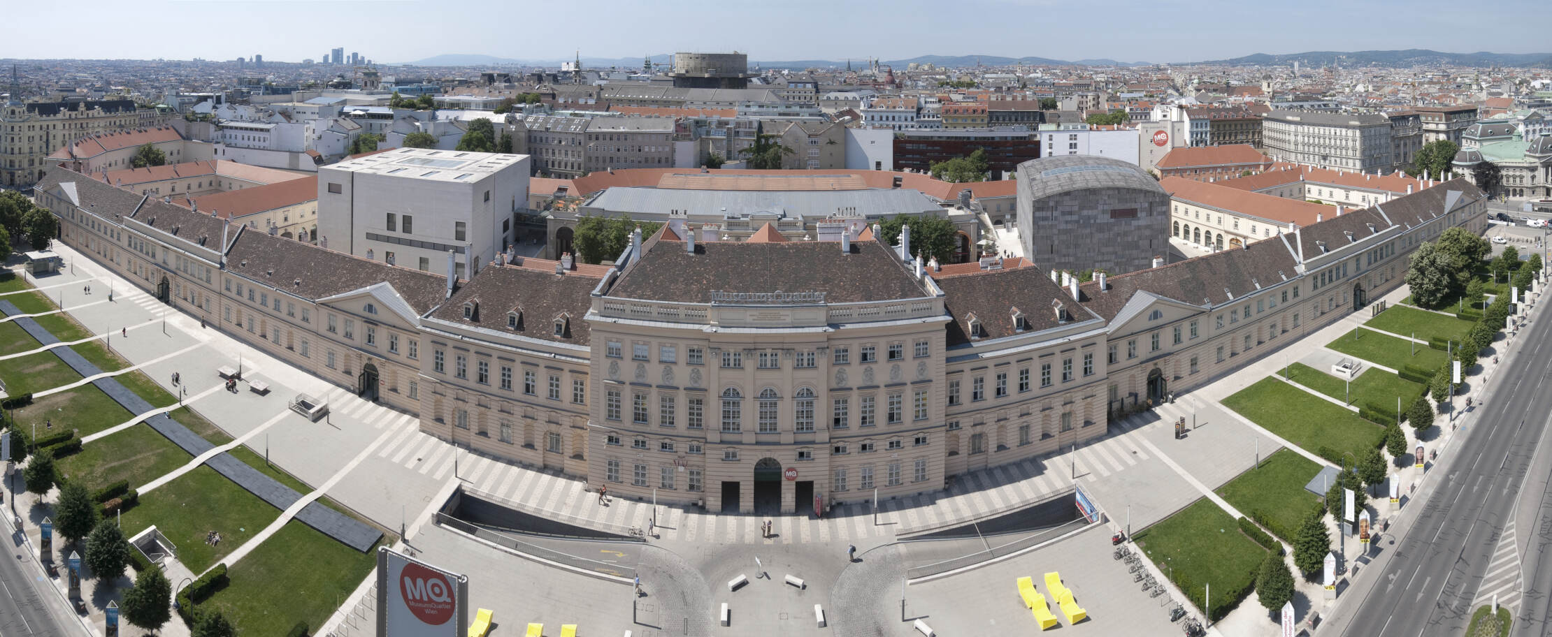 MuseumsQuartier - Moderne Museumsszene Wien