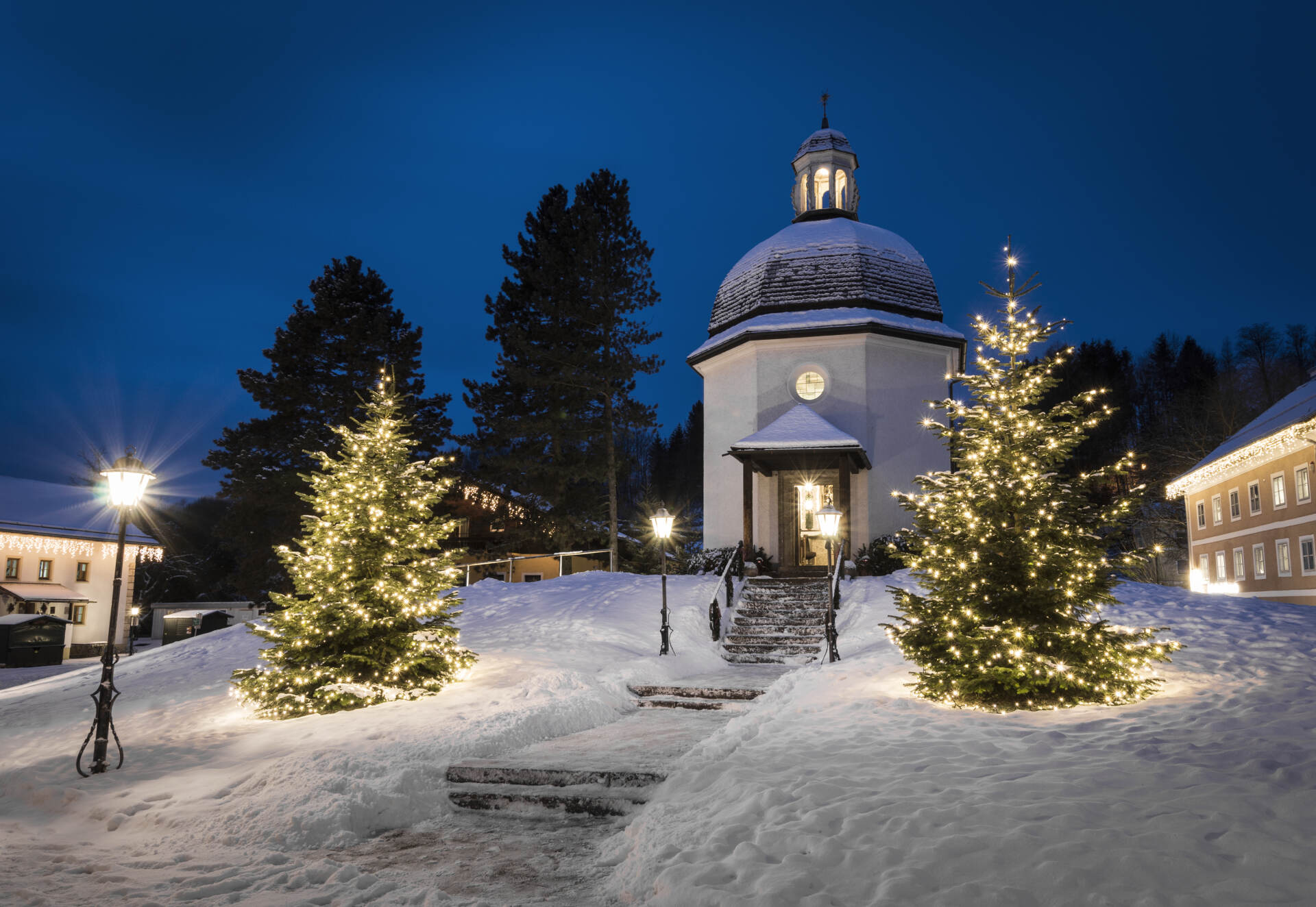 Visit the Silent Night chapel in Oberndorf
